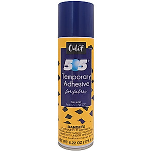 Odif - 505622CAN6 Basting Spray, 6.22 oz, Clear