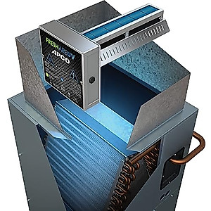 APCO Carbon Cell Matrix HVAC UV Air Purifier with Power Cord, Includes 1-Year UVC Lamp (18-32 VAC Series) # TUV-APCO-ER