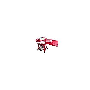 txmachine Hay Cutter Dry-Wet Hay Straw Cutter Forage Crop Crusher 2.2KW Cattle Sheep Feed Processing Machine for Corn Straw,Yellow Bamboo Straw with Motor 4 Blades (red, 220V/50HZ)
