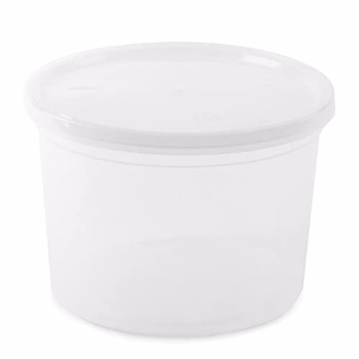 Nicole Fantini Deli Containers with Lids 64oz. Leakproof 10 Sets BPA-Free Plastic Food Storage Cups Clear Airtight Takeout Container Heavy-Duty, Microwaveable Freezer Safe Disposable/Reusable, BS1758