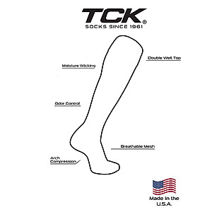 TCK Digital Camo OTC Socks (Maroon/Grey, Large)