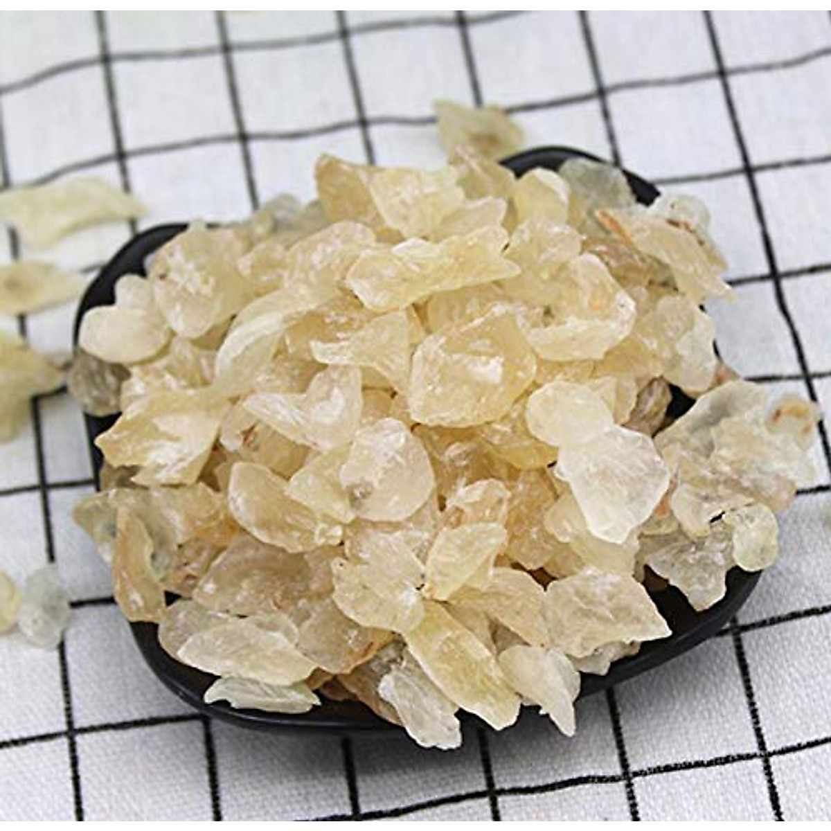 OUYANGHENGZHI Rock Candy Shaped Xue Yan Sterculia Tree Gum First Grade 一级冰糖雪燕 100g/3.5oz