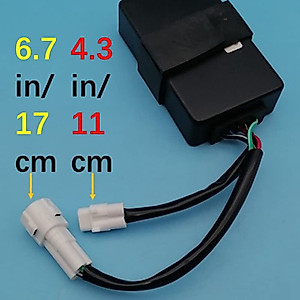 Tuzliufi CDI Igniter Compatible with Kawasaki Lakota Bayou KEF300 KLF300 B C KEF KLF 300 KLF300B KLF300C 21119-1241 21119-1258 21119-1302 21119-1369 1988-1991 1992-1999 2000 2001 2002 2003 2004 Z129