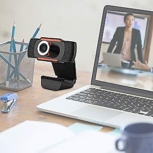 S Erounder Computer Camera,Autofocus Computer Camera 2 Million Pixels Builtin SoundAbsorbing Microphone USB Webcam 1920 X 1080P Resolution for PC Laptop Video Call