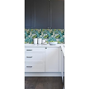 My Style Bangalow Tropical Palm Peel and Stick Wallpaper