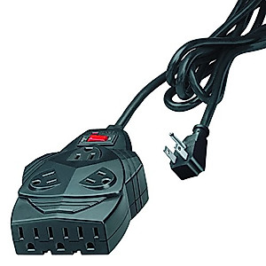 Fellowes Mighty 8 Surge Protector with 8-Outlets, 6 Foot Cord, 1300 Joules (99090)