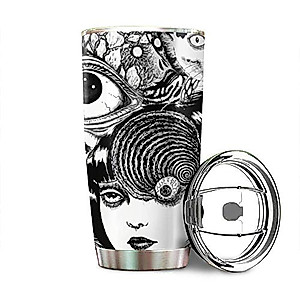 Junji Ito Collage Stainless Steel Tumbler 20oz & 30oz Travel Mug