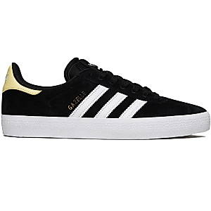 adidas Gazelle Adv Shoes - Black/White/Black - 6.0