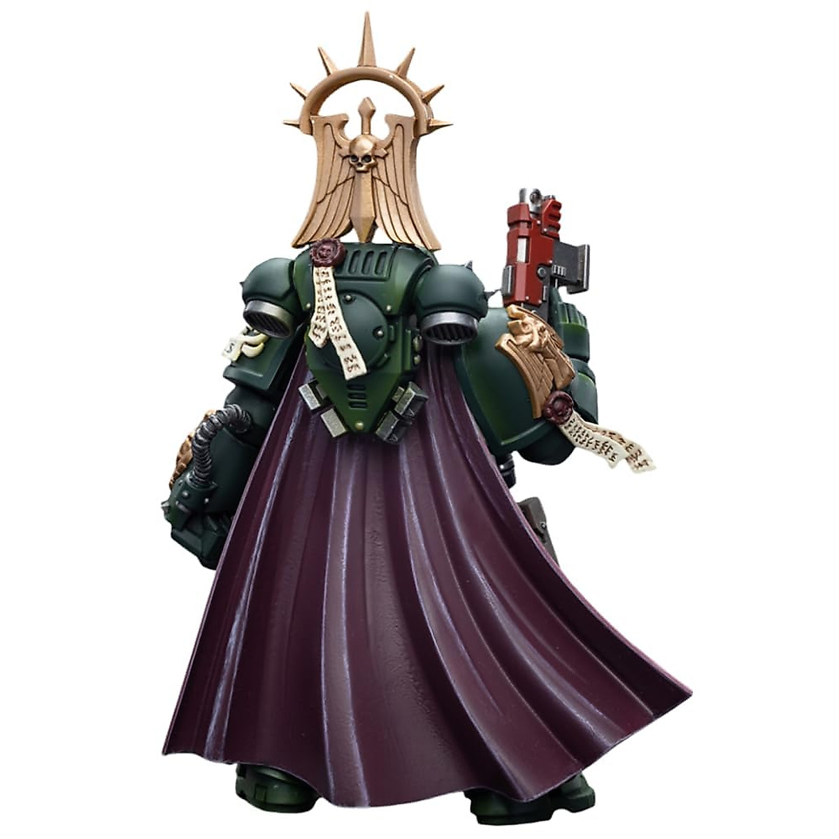 HiPlay JoyToy Warhammer 40K Collectible Figure: Dark Angels Master with Power Fist 1:18 Scale Action Figures JT7691 (JT7691)