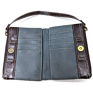 Chala Group Handbags Turtle Convertible Backpack Purse and Double Fold Wallet Bundle- Turtle Lovers, Indigo color