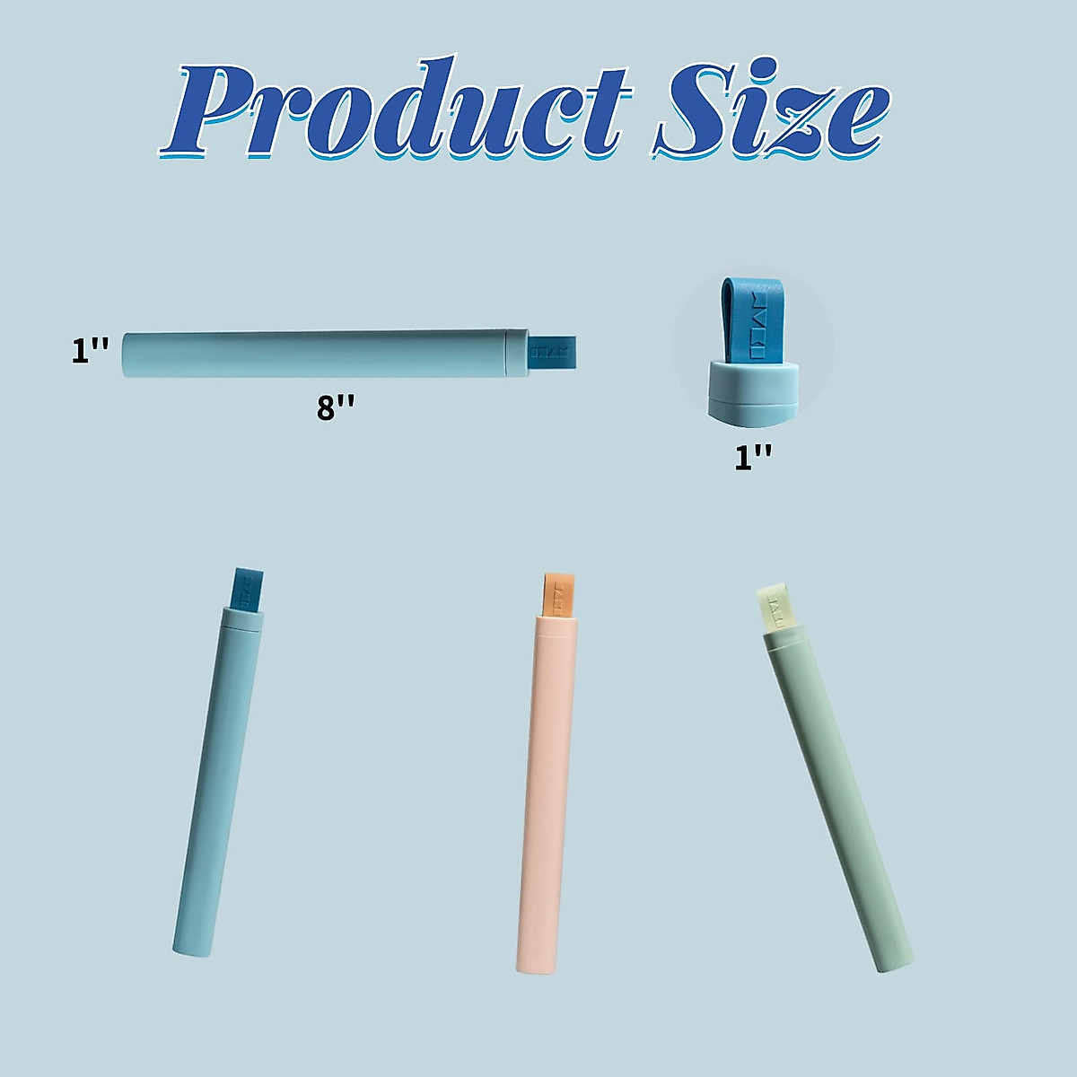 AWYSUN 3 Packs Portable Toothbrush Travel Containers, Toothbrush Travel Case, Toothbrush Holder for Travel, Business, Bathroom, Gym, School, and Outdoor Activity