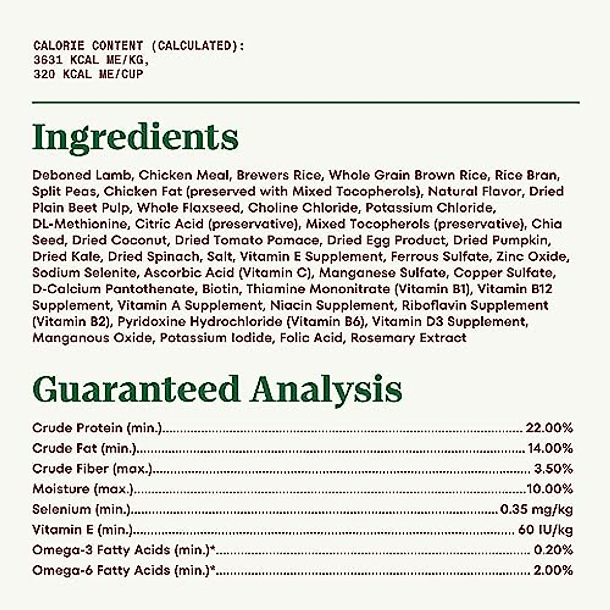 NUTRO NATURAL CHOICE Adult Dry Dog Food, Lamb & Brown Rice Recipe Dog Kibble, 30 lb. Bag