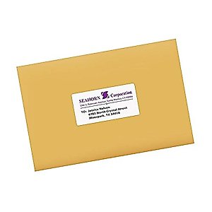 Avery Shipping Address Labels, Laser & Inkjet Printers, 2,500 Labels, 2x4 Labels, Permanent Adhesive (95945), White