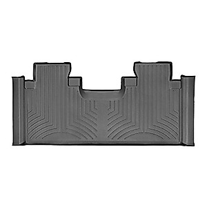WeatherTech Custom Fit FloorLiners for Ford Super Duty, F-150-2nd Row (446975), Black