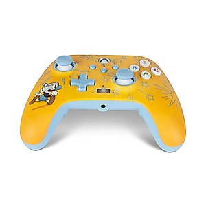 PowerA Enhanced Wired Controller for Xbox Series X|S - Cuphead: Mugman, Gamepad, Wired Video Game Controller, Gaming Controller, Xbox Series X|S - Xbox Series X
