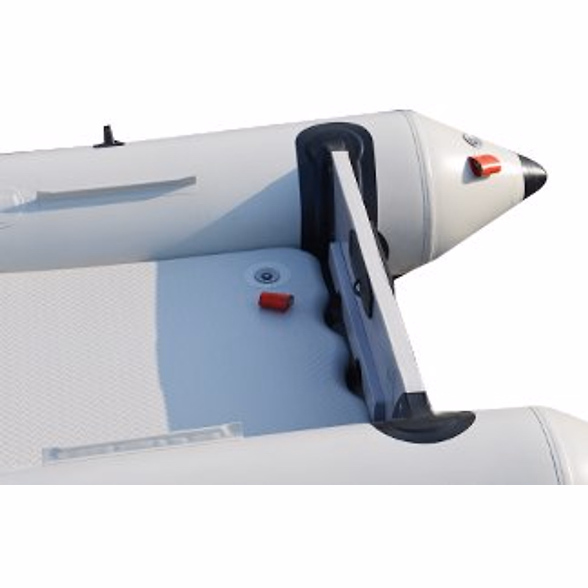 BRIS 11 ft Inflatable Catamaran Inflatable Boat Inflatable Dinghy Mini Cat Boat Gray