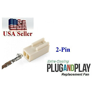 1x Extra-Cooling Replacement Fan Compatible for Netgear JGS516, DS516, FE516, FS524 and JGS524 (Single Fan Version JGS524)