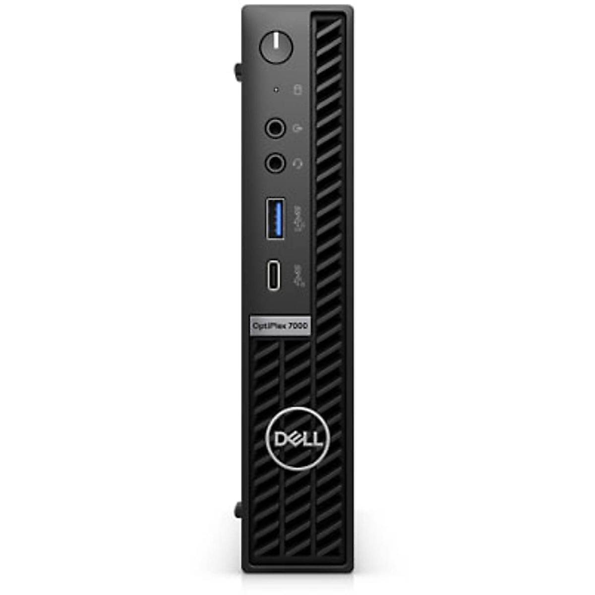Dell Optiplex 7000 Micro Tower Desktop (2022) | Core i5-12400T - 256GB SSD Hard Drive - 16GB RAM | 6 cores @ 4.2 GHz Win 11 Pro Black (Renewed)