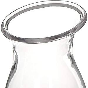 Carlisle FoodService Products 7090007 Cascata Carafe Juice Jar Beverage Decanter Only, Plastic, .25 L, Clear, 1 Count (Pack of 1)