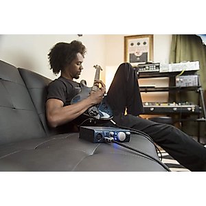 PreSonus AudioBox iOne 2x2 USB/iPad Audio Interface for Windows, Mac, and iOS Bundle with Blucoil 10-FT Balanced XLR Cable, and Pop Filter Windscreen