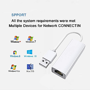 Isignia USB to Ethernet Adapter NS-PU98505
