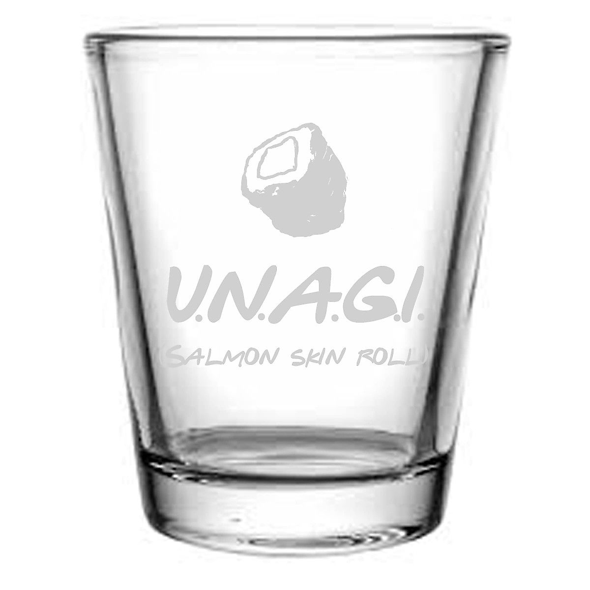 Brindle Southern Farms Friends Shot Glass Set of 4 Engraved 1.5 Ounce: Smelly Cat, Unagi, Pivot, Mmm Soup, Friends Fan Gift I'll Be There For You