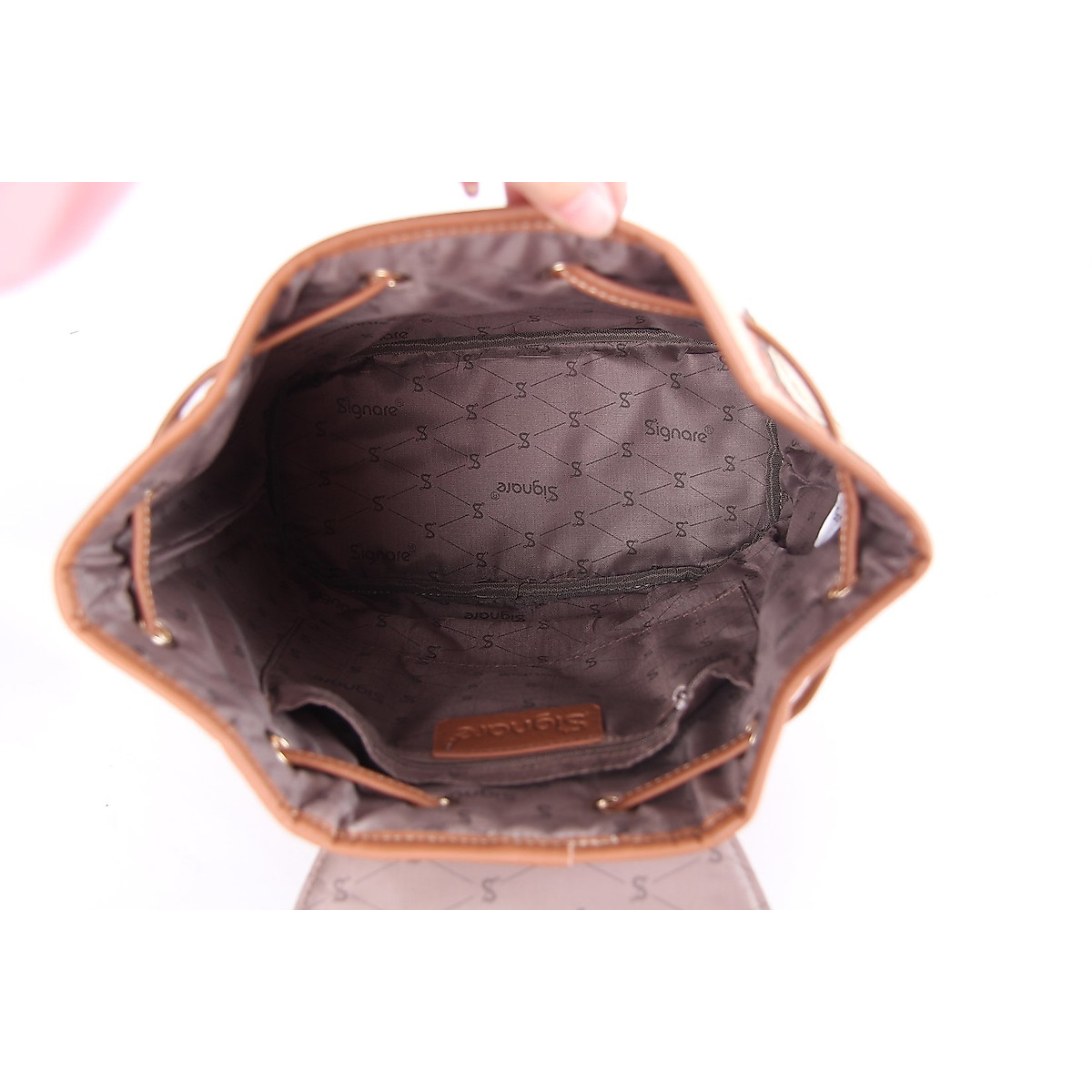 Signare Tapestry Fashion Backpack Rucksack for Women with Horse Design (RUCK-HOR)