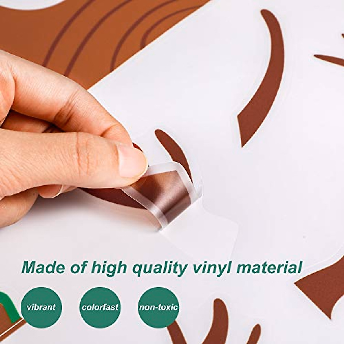 3 Sheets Animal Alphabet and Numbers Tree Wall Decals ABC Letters and Birds Numbers Peel and Stick Wall Stickers for Welcome Back to School Classroom Decorations Kids Bedroom Living Room