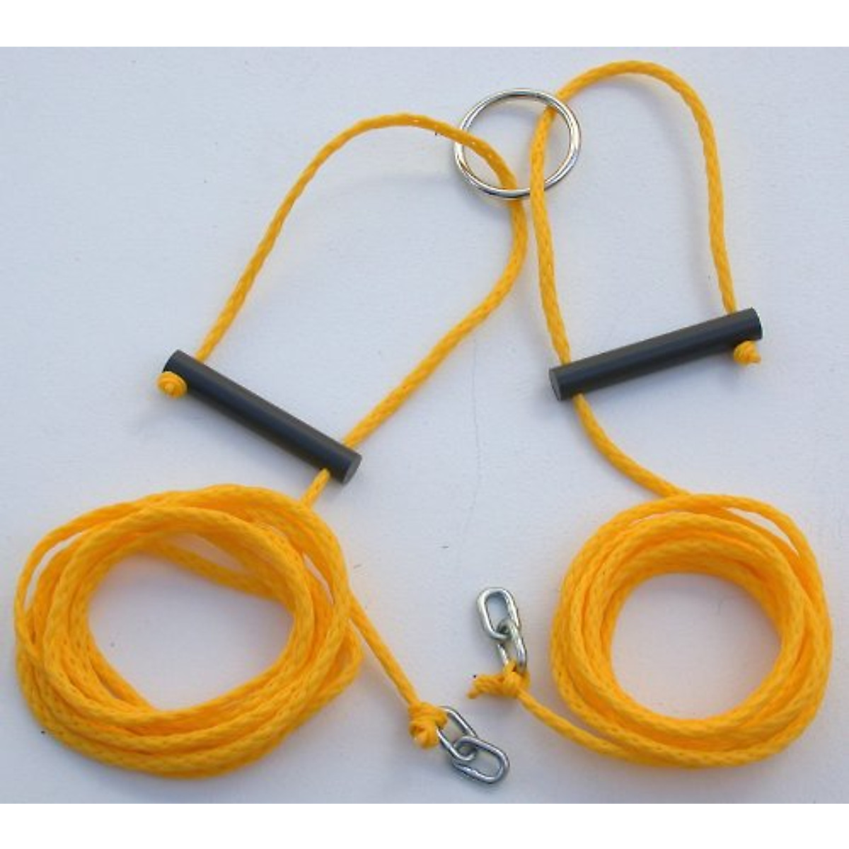 Home Court Portable Set Guy Line Rope Sets (Yellow, Pull-up Style Ropes)