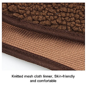 DOCILA Brown Bear Hat Women Ear Warmer Winter Hats Lightweight Lamb Fleece Beanie Hats Cold Weather Plush Earflap Skull Caps