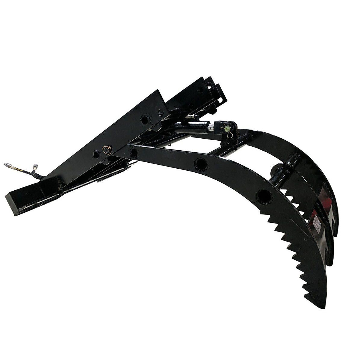 Titan Attachments Pallet Fork Mounted Adjustable Grapple Attachment