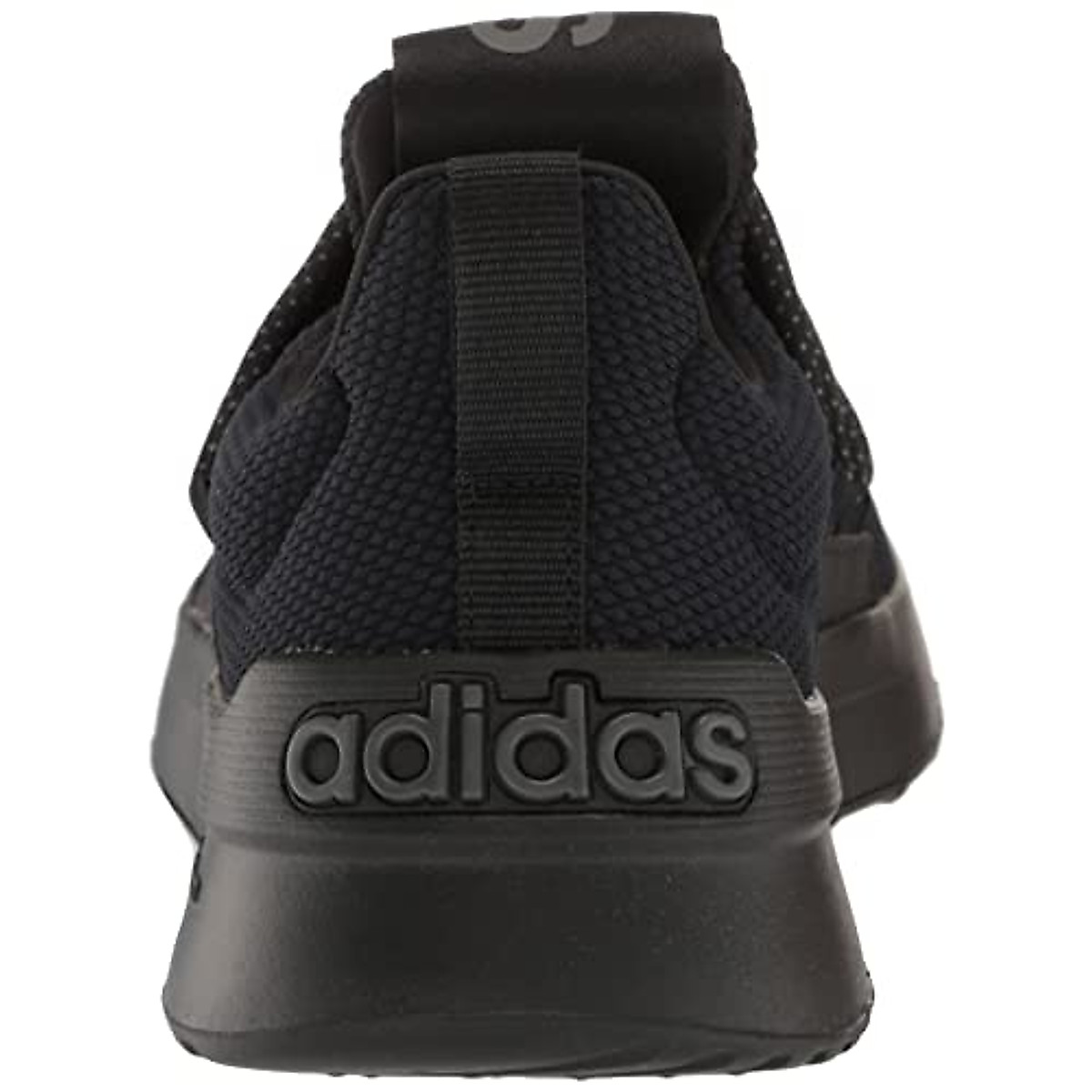 adidas mens Lite Racer Adapt 5.0 Running Shoe, Black/Black/Grey (Wide), 11.5 Wide US