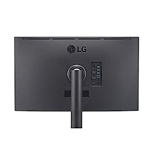 LG 27EP950-B 27” Ultrafine UHD (3840 x 2160) OLED Pro Display with Adobe RBG / DCI-P3 99%, VESA Display HDR 400 True Black, 1M:1 Contrast Ratio and Tilt/Height/Pivot Adjustable Stand - Black