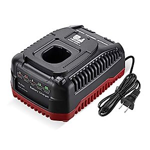 Powerextra 19.2V C3 Battery Charger for Craftsman 19.2V Lithium-ion & NI-CD Battery 11375 11376 130279005 315.PP2011 315.PP2010 Upgraded Dual Chemistry Charger