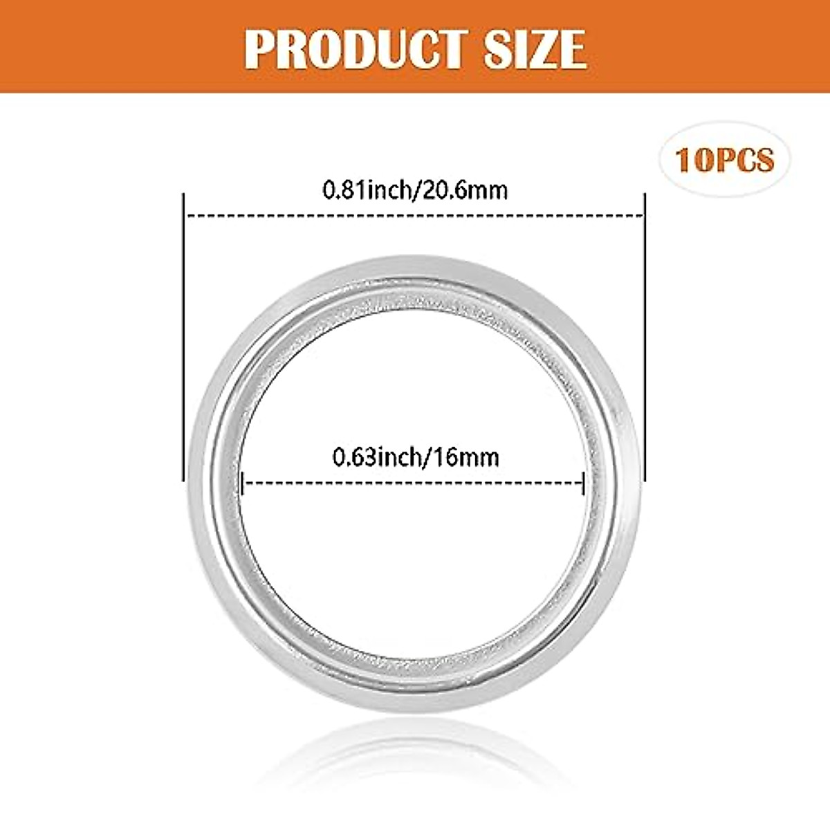 10PCS Oil Drain Plug Gasket Compatible with Subaru BRZ Legacy Outback Impreza,Crush Washer Oil Drain Plug Washer Replacement OEM#803916010,Standard Car Accessories Oil Pan Drain Plug Gasket