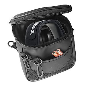 FitSand Soft Bag Compatible for Walker's Razor Slim Passive Earmuffs Ultra Low Profile 27dB NRR Light Weight