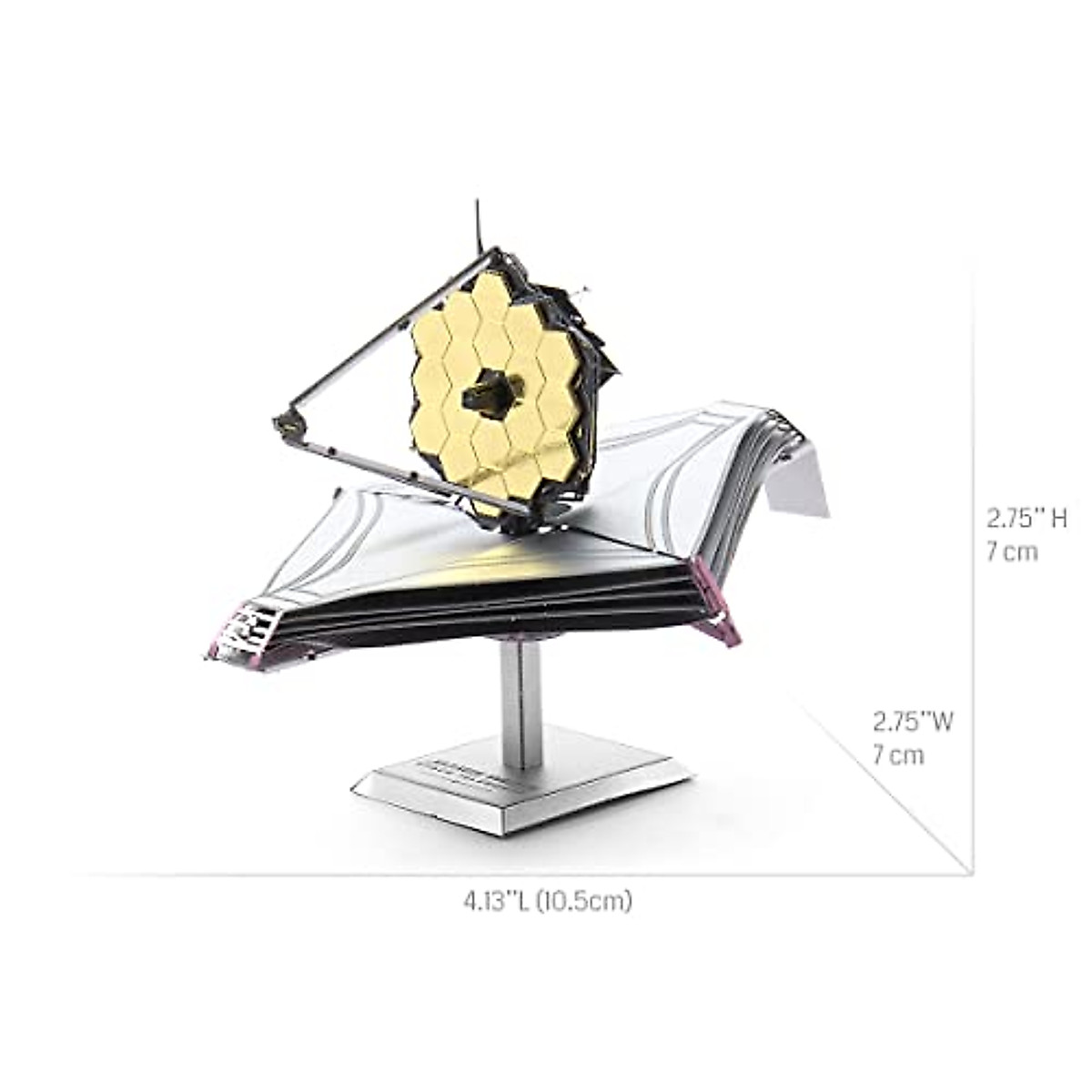 Metal Earth James Webb Space Telescope 3D Metal Model Kit Fascinations