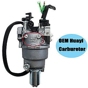 IBVIBV Dual Fuel Generator Carburetor for Huayi P28-H-4 338cc 389cc 420cc 439cc 459cc Generators For Champion 100165 Part# 47.131000.25