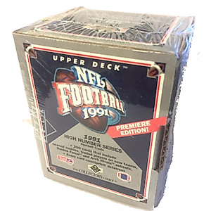 Upper Deck 1991 NFL Football High Number Series Box