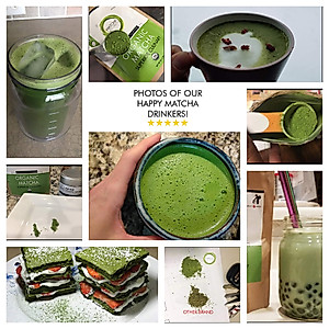 eco heed Matcha Green Tea Powder Organic Ceremonial Grade 1.4oz - 1st Harvest Premium Matcha From Uji – Matcha Wellness