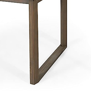 Christopher Knight Home 315605 Aggie Dining Set, Gray