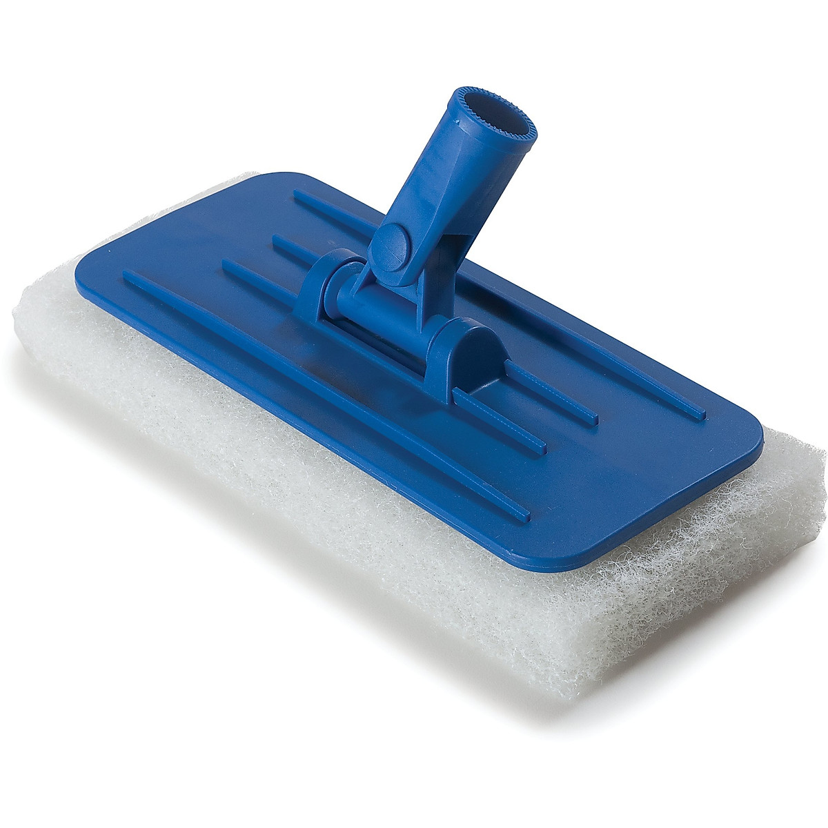 SPARTA Flo-Pac Swivel Pad Holder Cleaning Pad Holder, Floor Pad Holder with High Impact Plastic for Cleaning, 9.25 X 3.63 X 1.75 Inches, Blue
