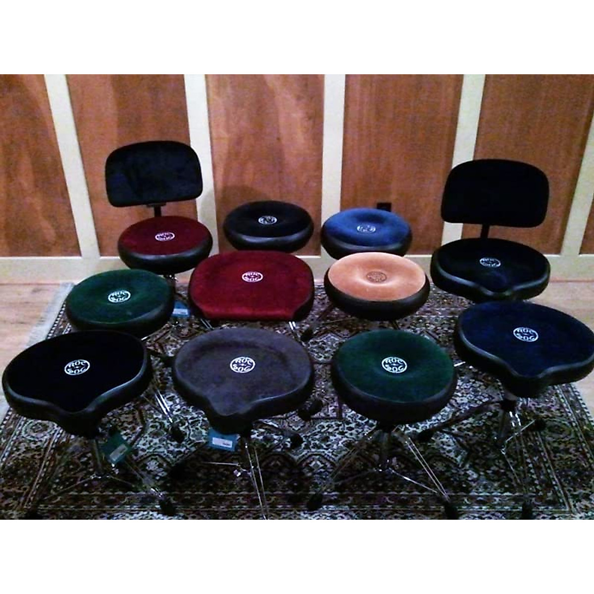 ROC-N-SOC Original Saddle Drum Throne Black