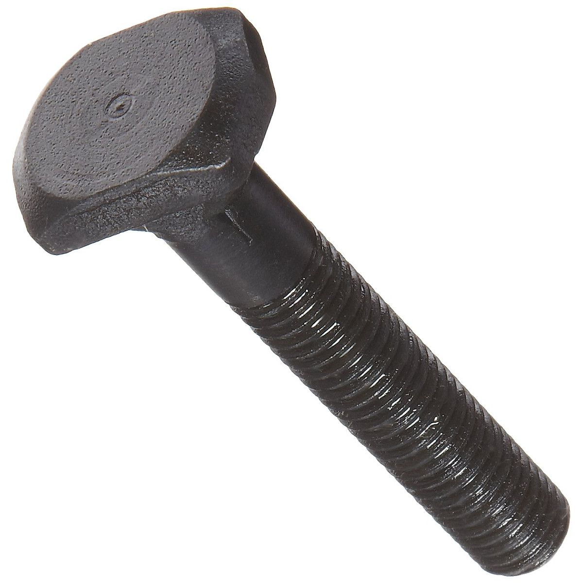 Te-Co 45210 Black Oxide Medium Carbon Steel T-Slot Bolt, 3/8"-16 TPI, 2" Thread Length, 3-1/2" Length, 13/16" x 11/16" x 3/16" Head, 3/8" Table Slot (Pack of 2)