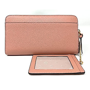 Tory Burch Thea Women's Continental Wallet (Pink Moon)