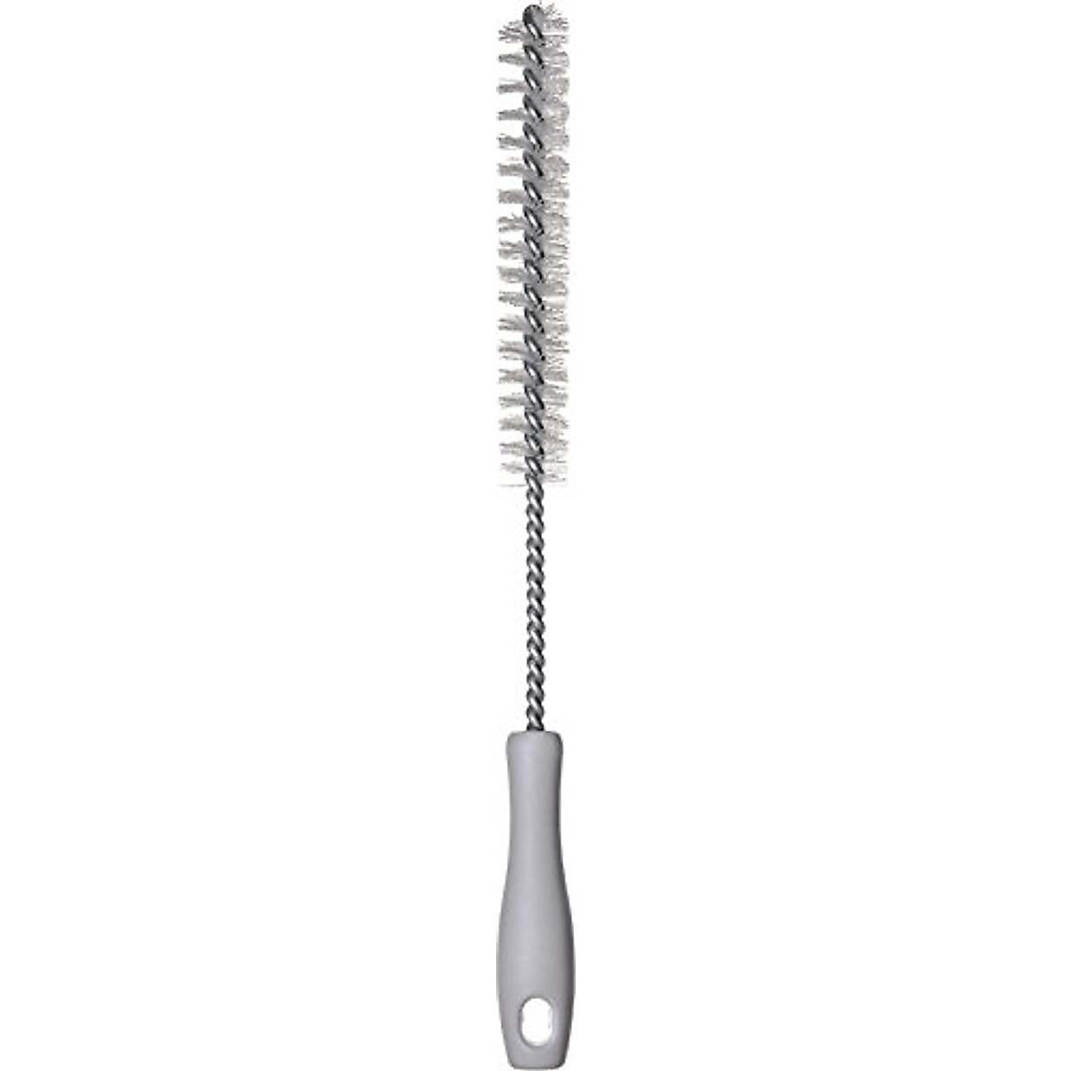 SPARTA 4018002 Spectrum Plastic Valve & Fitting Straight Brush, Spout Brush, Bottle Cleaner Brush With Polyester Bristles For Cleaning, Kitchens, Tight Spaces, 15 Inches, White
