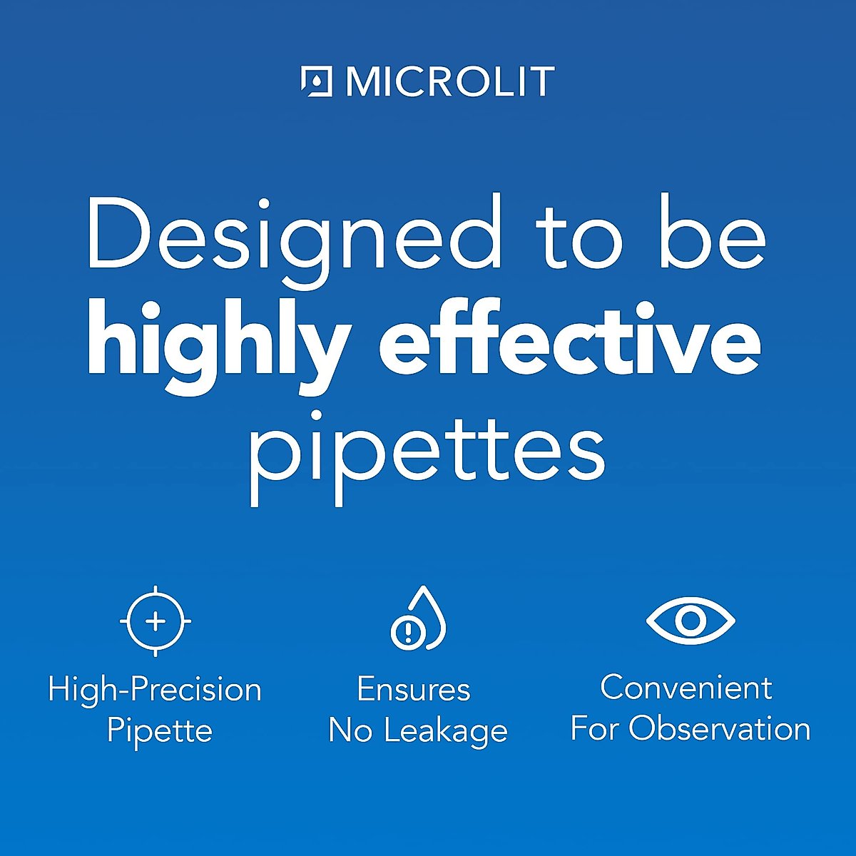 MICROLIT - Complete Starter Kit, Pipettes with 0.5-10ul, 10-100ul, 100-1000ul and 1-10ml Liquid Capacity, 4-Piece Set of Pipettes with a Carousel Stand and Compatible Micropipette Tips