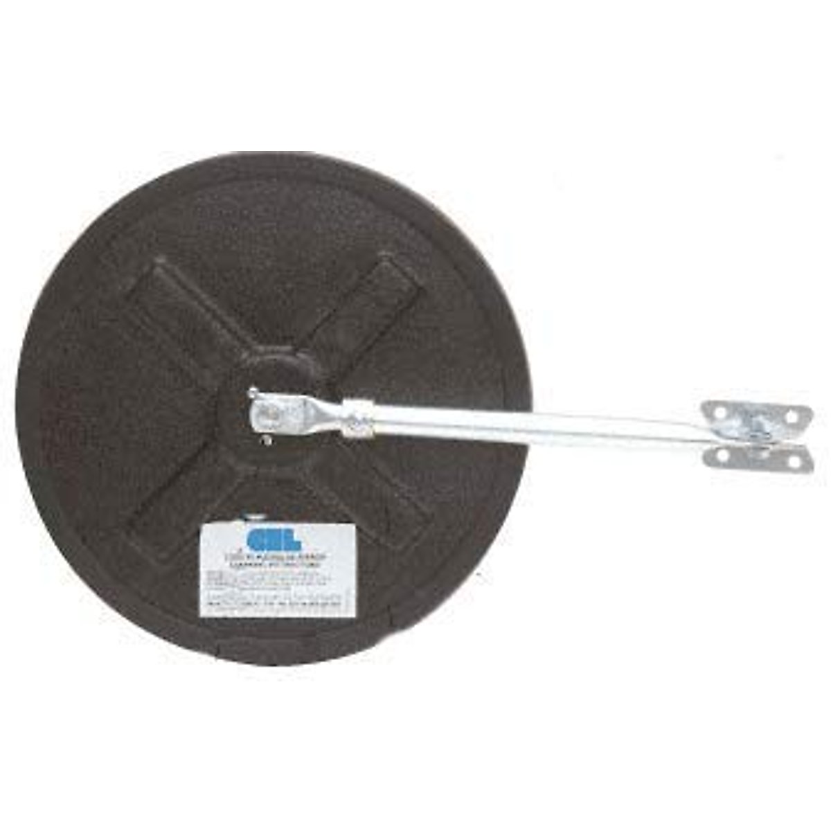 C.R. LAURENCE PLXR36 CRL 36" Diameter Circular Heavy-Duty Clear Plexiglas Convex Mirror