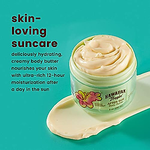 Hawaiian Tropic After Sun Lotion Moisturizer and Hydrating Body Butter with Coconut Oil, 8 Ounce