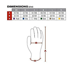Maxiflex 34-874 Ultimate Nitrile Grip Work Gloves, Large, 3 Pair